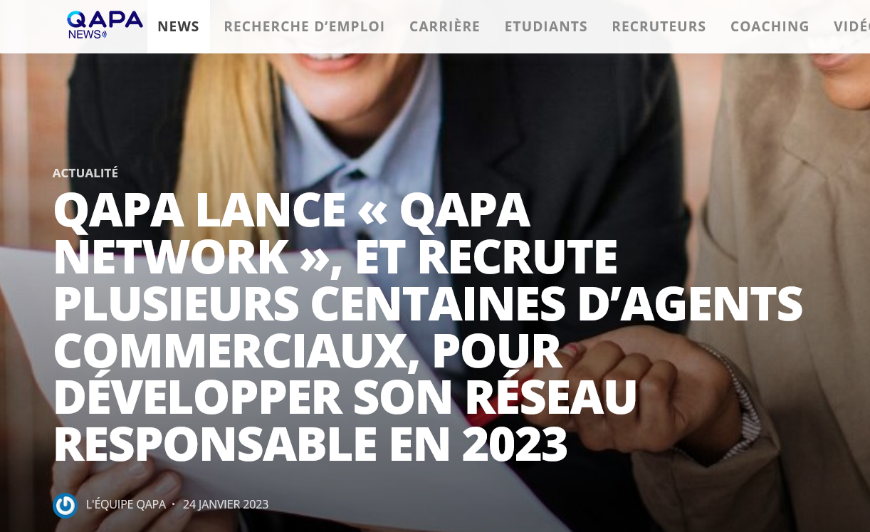 Où en est la force de vente QAPA ? | CFE-CGC ADECCO